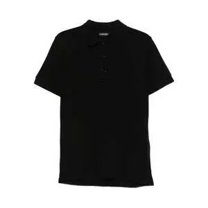 TOM FORD Polo Shirts - Black