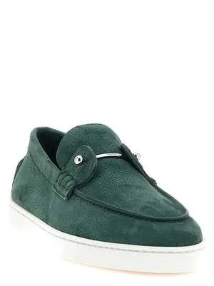 CHRISTIAN LOUBOUTIN Chambeliboat Loafers - Green