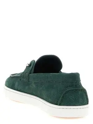 CHRISTIAN LOUBOUTIN Chambeliboat Loafers - Green