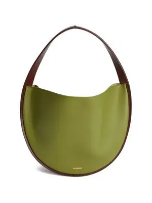 JIL SANDER JIL SANDER Pivot Leather Hobo Bag Multicolor