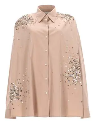 Dries Van Noten Embellished Cotton Shirt - Multicolor
