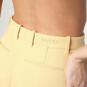 Gucci Wool Crepe Trousers