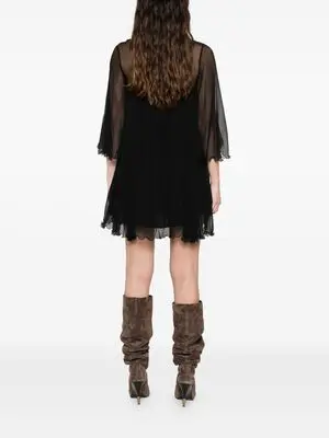 Chloé Silk Mini Dress - Multicolor
