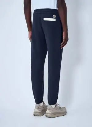 Moncler Logo Motif Track Pants - Blue