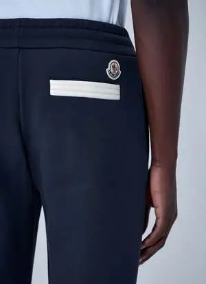 Moncler Logo Motif Track Pants - Blue