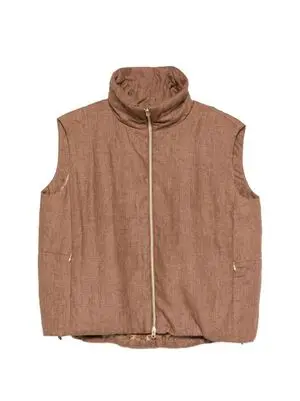 Herno HERNO Sleeveless Zip Up Vest Multicolor