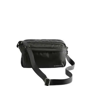 Givenchy Calf Leather And Polyamide Shoulder Bag - Black