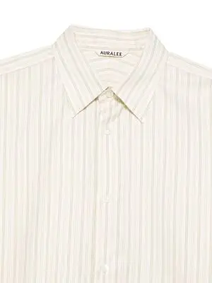 Auralee Cotton And Silk Shirt