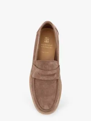 Brunello Cucinelli Suede Loafers - Multicolor