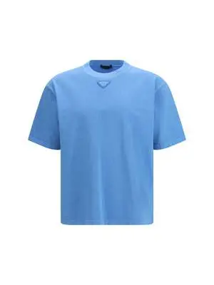 Prada Cotton T-shirt - Blue