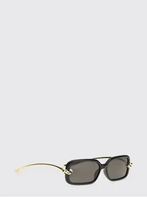 Bottega Veneta Plastic Rectangle Sunglasses - Black