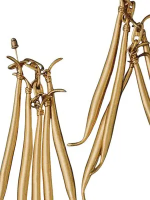 Jacquemus Les Boucles Haricots Drop Earrings - Multicolor