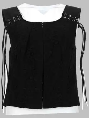 Our Legacy Tough Gilet Micro Canvas - Black