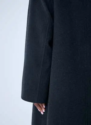 TOTEME Double-breasted Wool-blend Coat - Gray