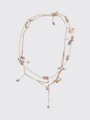 Max Mara Jewel Emerald Necklace - Multicolor