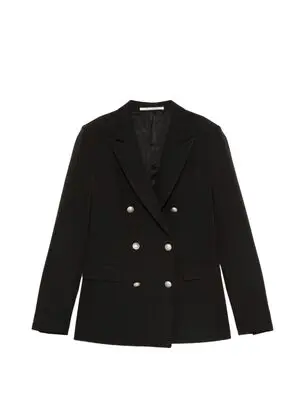 Tagliatore Double-breasted Suit With Silver-tone Buttons - Multicolor