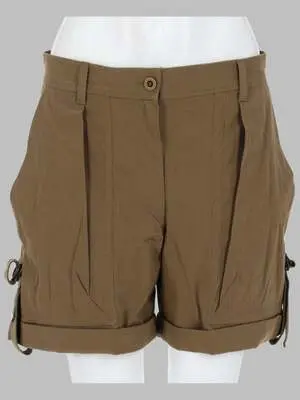 Isabel Marant Étoile Boniza Cotton Shorts - Brown