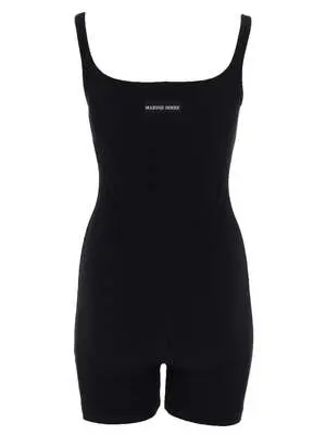 MARINE SERRE Short Jumpsuit With Logo