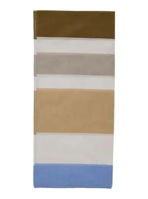 Saint Laurent Scarf With All-over Print In Cotton And Silk For - Multicolor