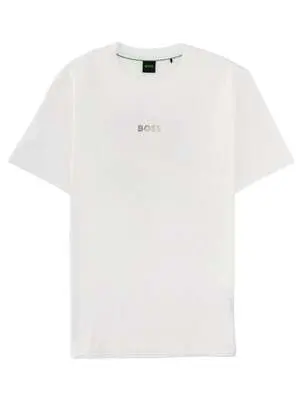 BOSS T-shirt With Logo - White