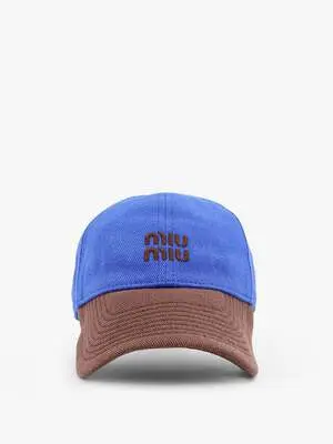Miu Miu Cotton Baseball Cap - Multicolor