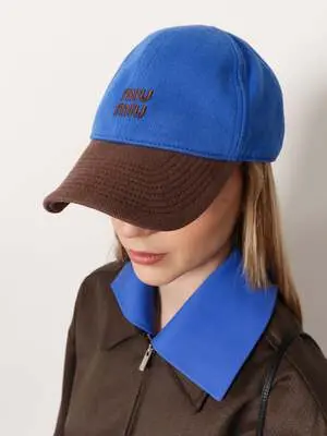 Miu Miu Cotton Baseball Cap - Multicolor