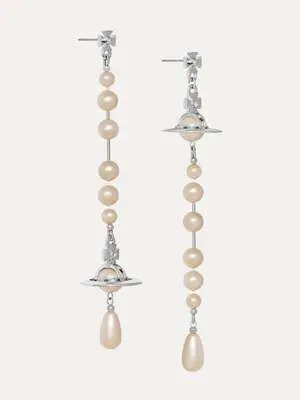 VIVIENNE WESTWOOD Orb And Pearl Drop Earrings