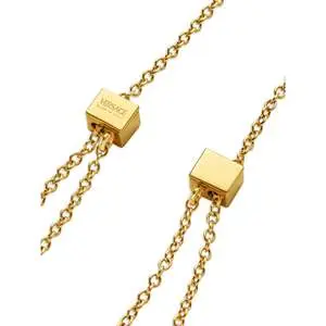 Versace Tone Chain Pendant Necklace