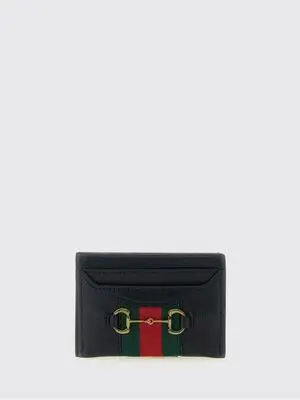 Gucci Gucci Wallet Woman Black Black
