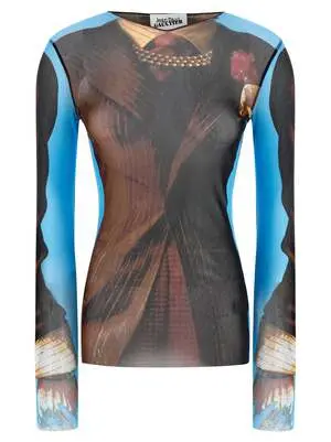 JEAN PAUL GAULTIER Re-edition The Tennis Suit Top - Multicolor