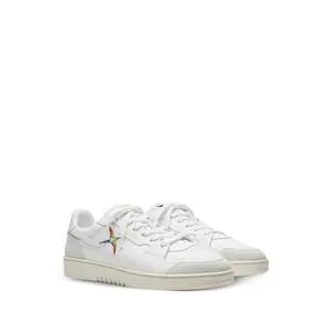Axel Arigato Panelled Leather Low-top Trainers - Black