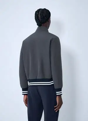 Moncler Prieure Reversible Down Bomber Jacket - Gray