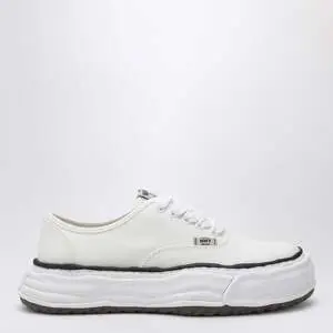 Mihara Yasuhiro Canvas Baker Sneakers - White