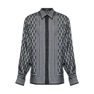 Versace Grey Shirts - Gray
