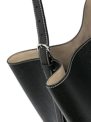 TOTEME Leather Belted Tote Bag - Multicolor