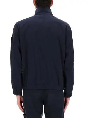 Stone Island Stiff Collar Zip-up Jacket