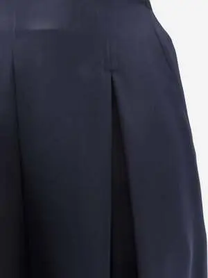 Max Mara Palude Satin Wide-leg Trousers - Multicolor