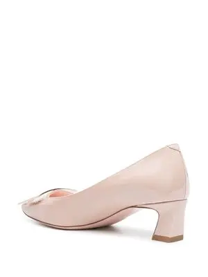 ROGER VIVIER Trompette Leather Pumps - Multicolor