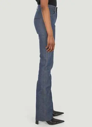 Saint Laurent Straight-leg Denim Jeans - Blue
