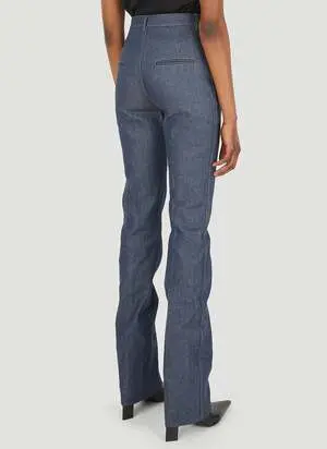 Saint Laurent Straight-leg Denim Jeans - Blue