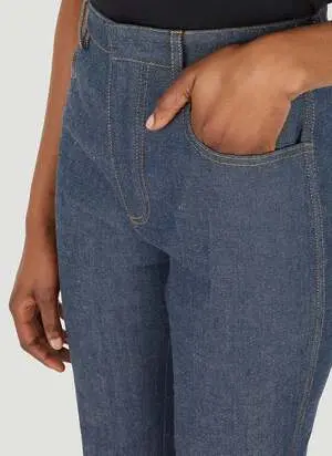 Saint Laurent Straight-leg Denim Jeans - Blue