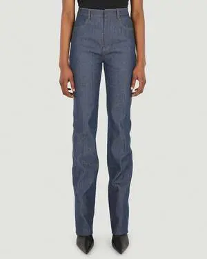 Saint Laurent Straight-leg Denim Jeans - Blue