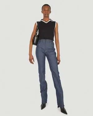 Saint Laurent Straight-leg Denim Jeans - Blue