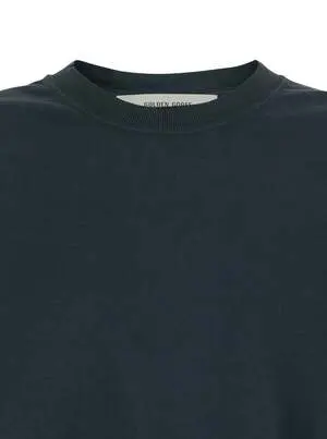 GOLDEN GOOSE T-shirt With Maxi Logo On The Back In Cotton For