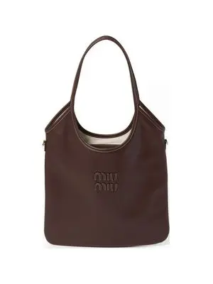 Miu Miu Ivy Leather Shoulder Bag - Multicolor
