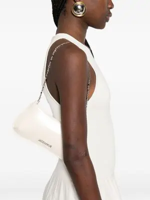 Jacquemus Le Petit Bisou Chain Leather Shoulder Bag