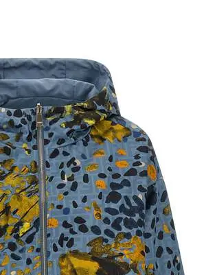 Fendi Reversible Nylon Windbreaker - Blue