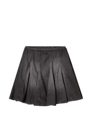 DIESEL® Denim Paneled Skirt - Multicolor