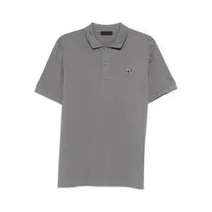 Prada Grey Polo Shirts