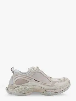 Balenciaga Triple S Gradient Mesh And Nylon Inserts Sneakers - Multicolor